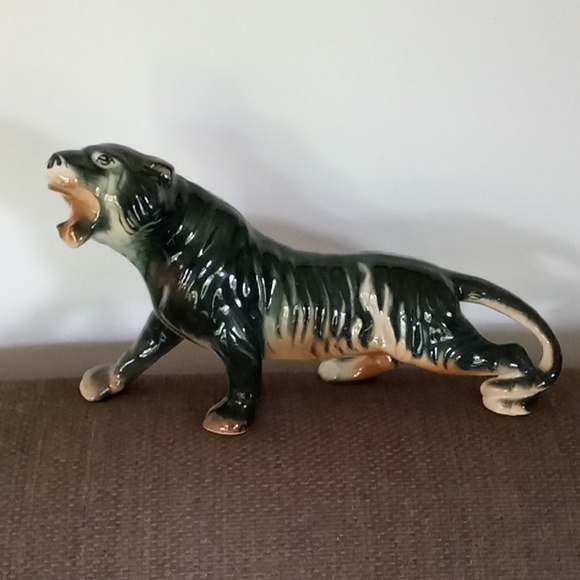Art | Vintage Ceramic Tiger Mid Century Modern | Poshmark